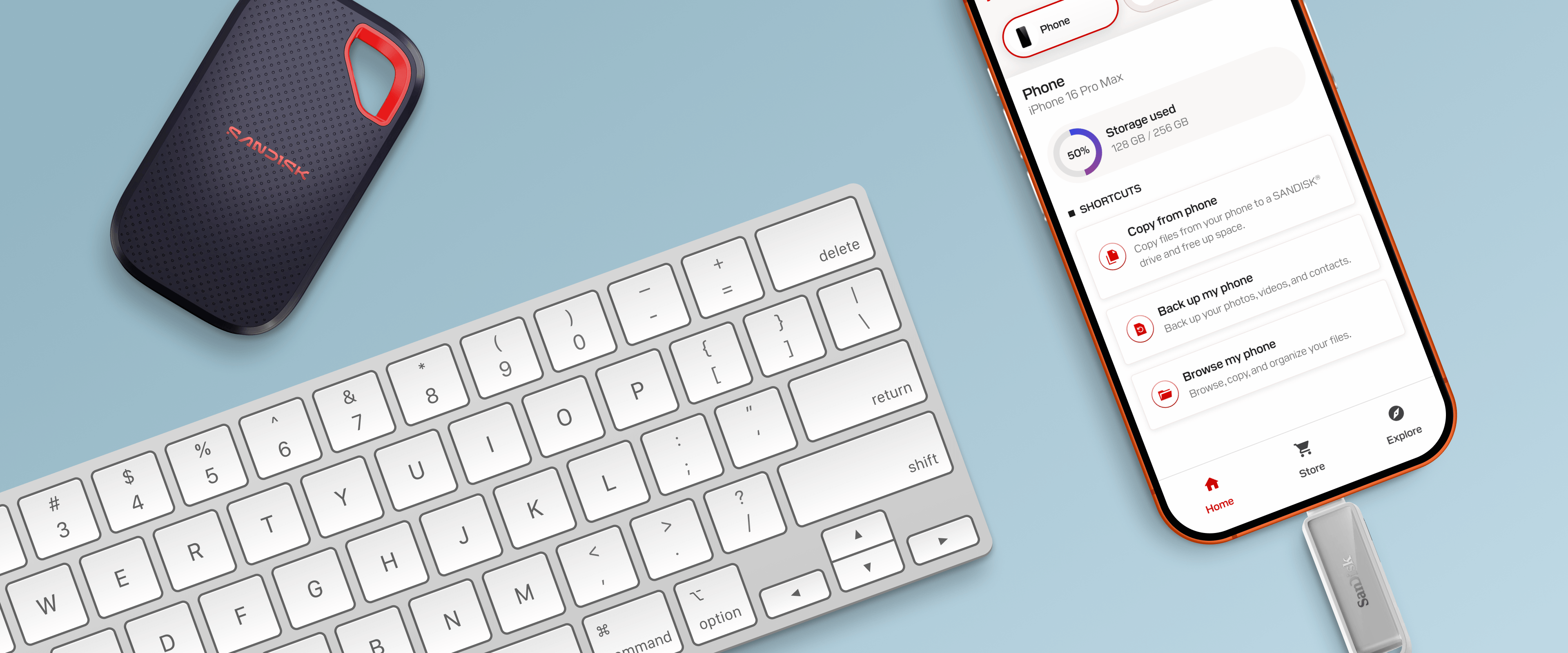 Easily Back Up Data with the SANDISK App (formerly SANDISK Memory Zone ...